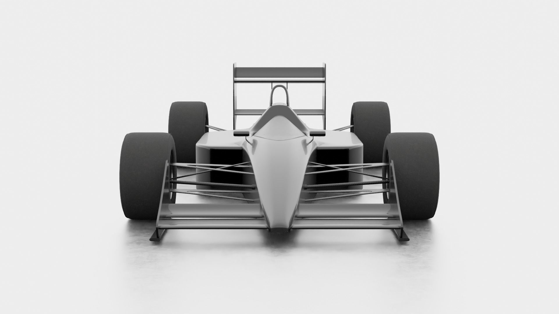 Classic F1 Car 3D model | CGTrader