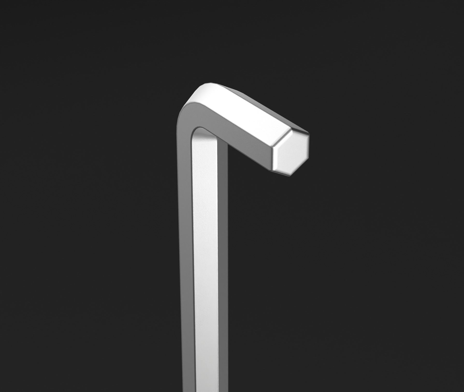 3D model Allen key - Short flat VR / AR / low-poly | CGTrader