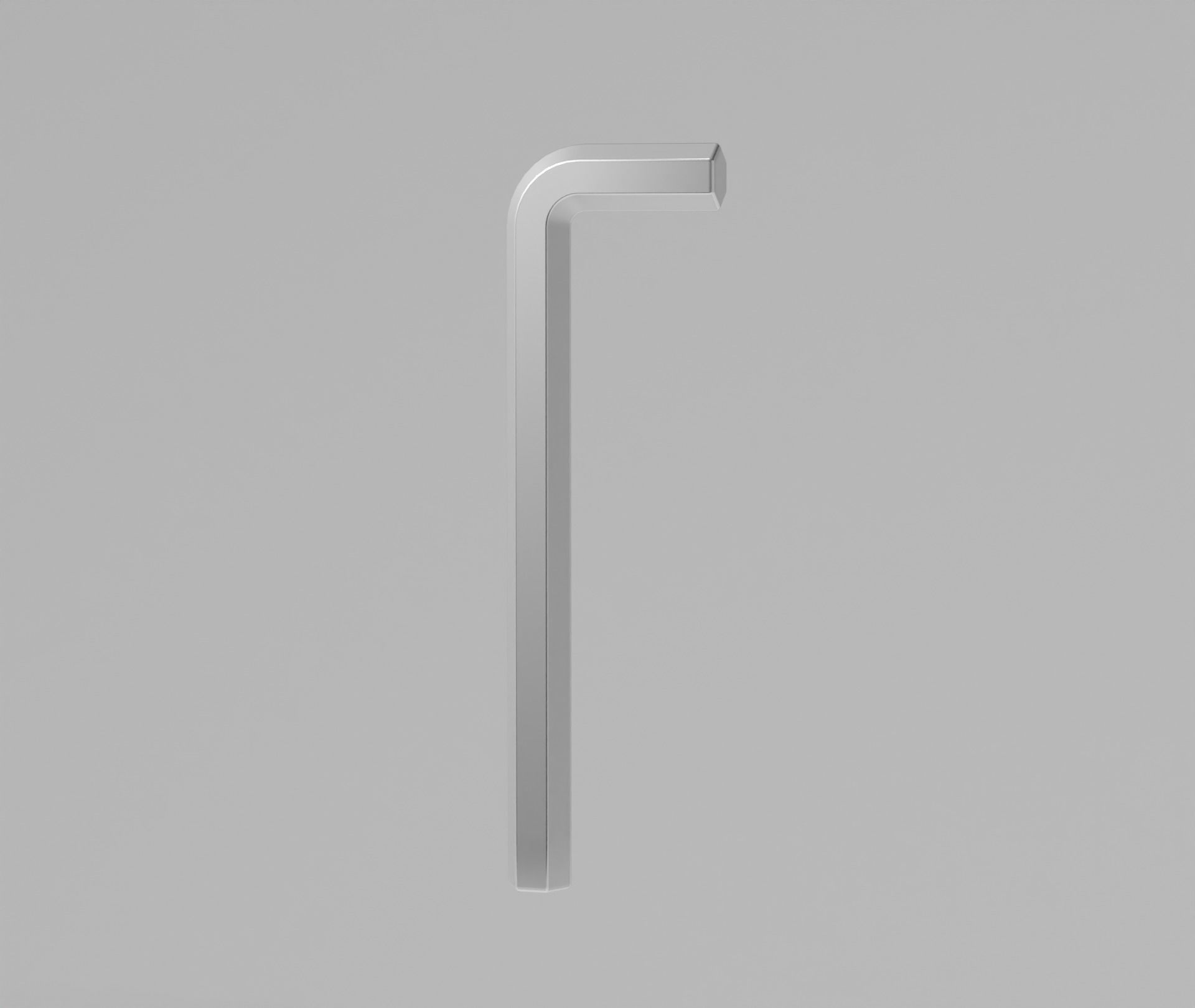 3D model Allen key - Short flat VR / AR / low-poly | CGTrader