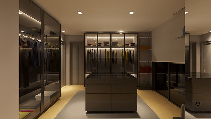 3D model Dressing Room VR / AR / low-poly | CGTrader