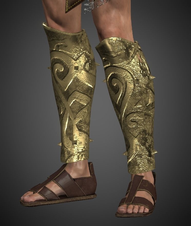 3D model Lord spartan VR / AR / low-poly | CGTrader