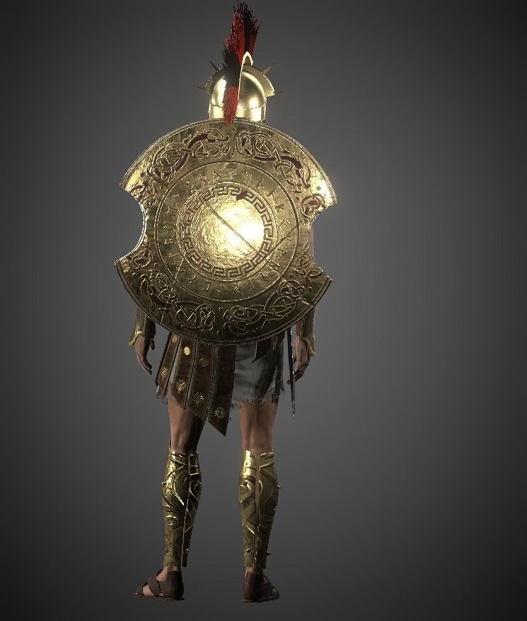 3D model Lord spartan VR / AR / low-poly | CGTrader