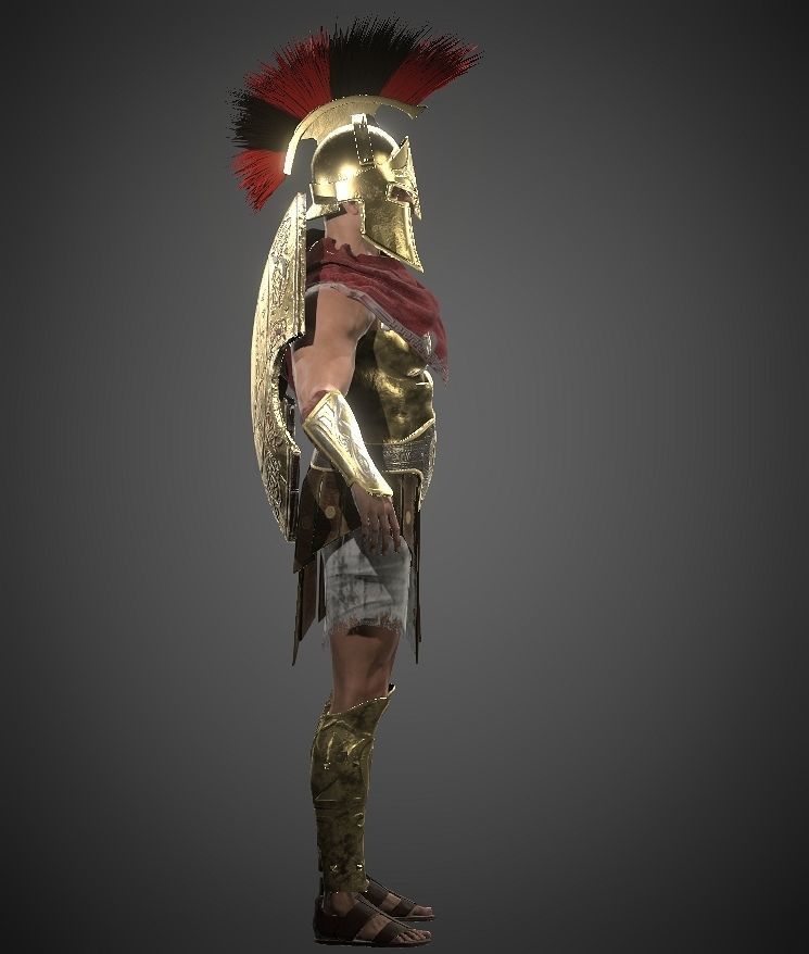 3D model Lord spartan VR / AR / low-poly | CGTrader