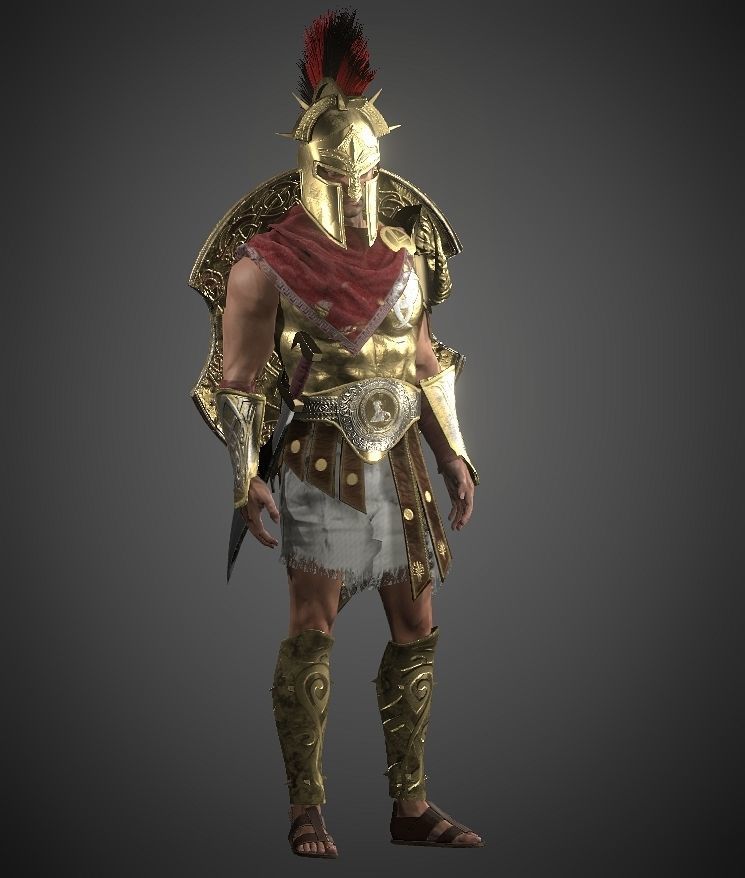 3D model Lord spartan VR / AR / low-poly | CGTrader