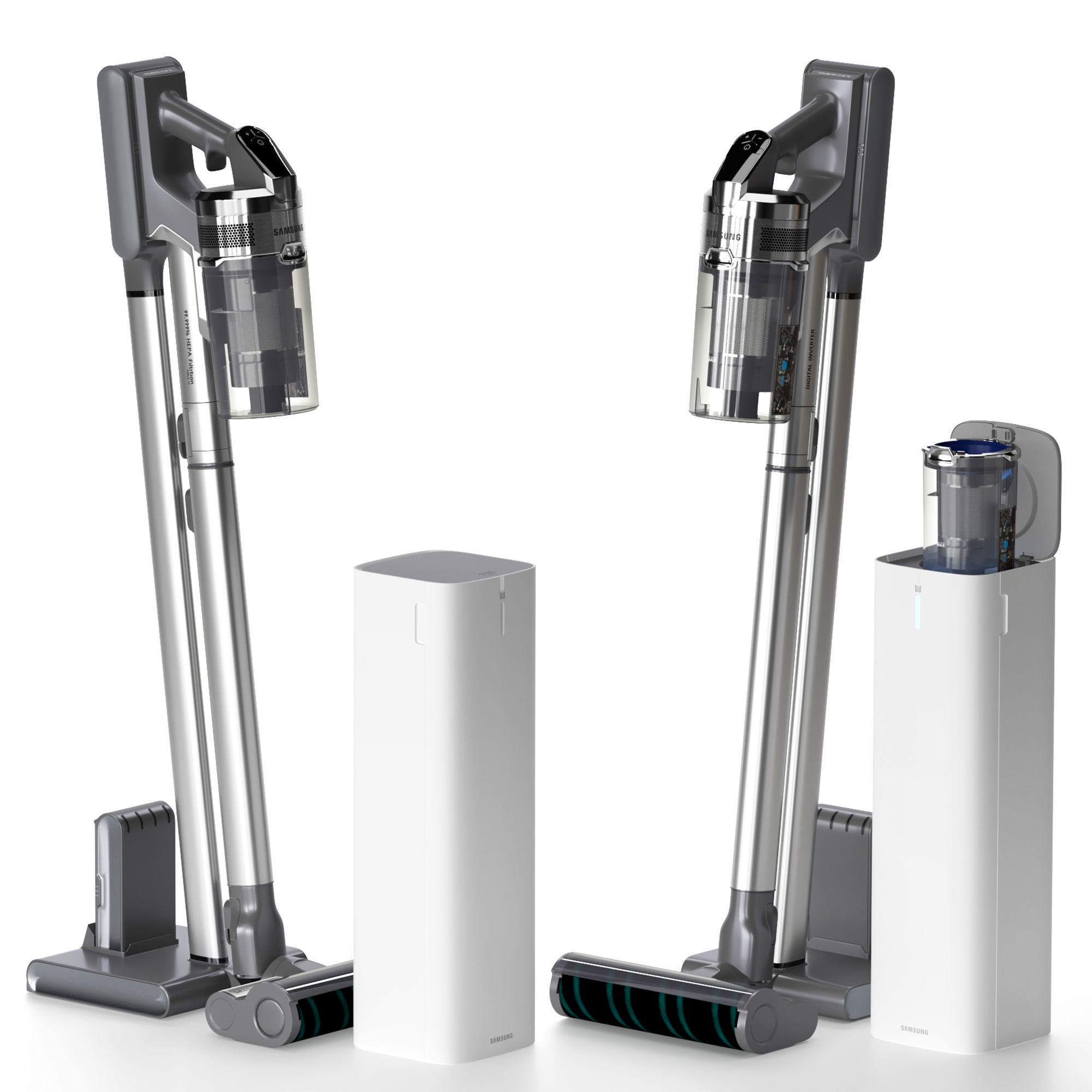 Samsung Z-Clean Station 3D model | CGTrader