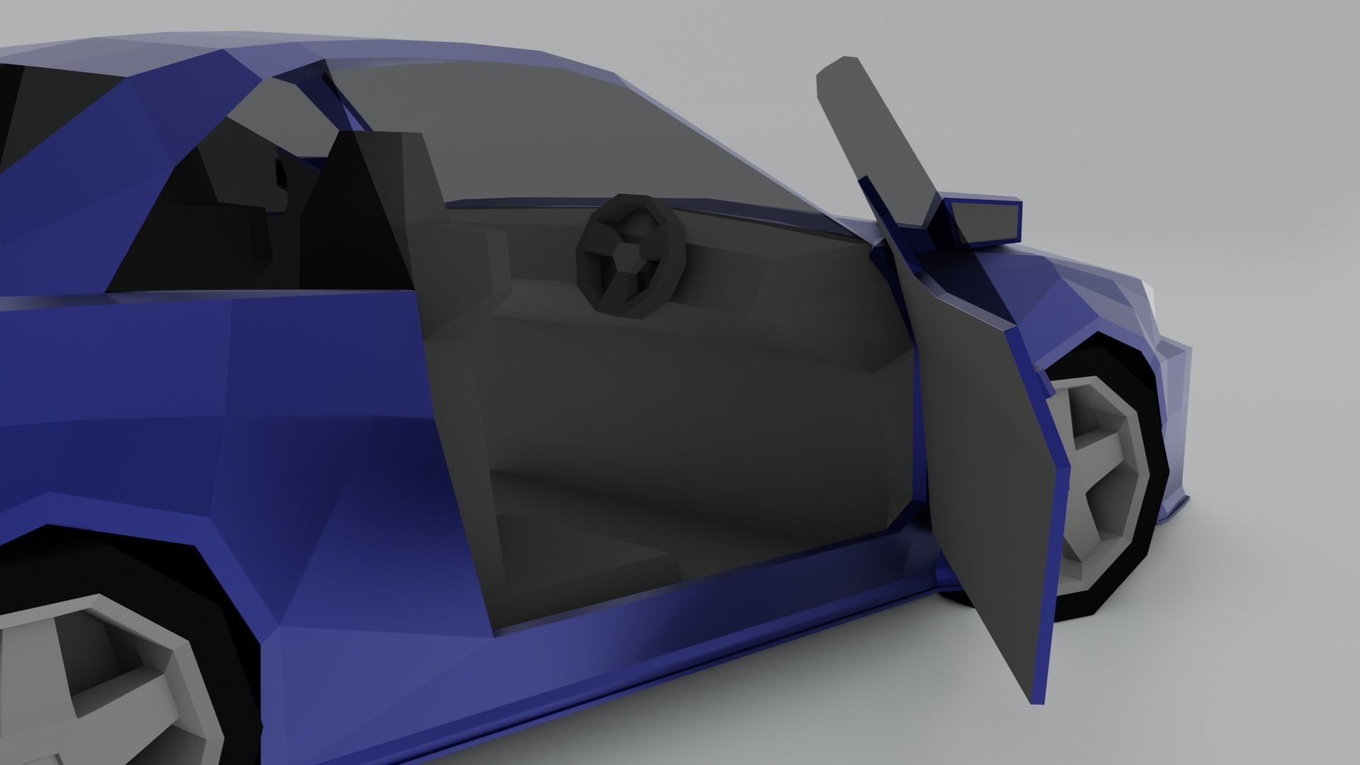 Nissan GTR R34 low poly free VR / AR / low-poly 3D model | CGTrader