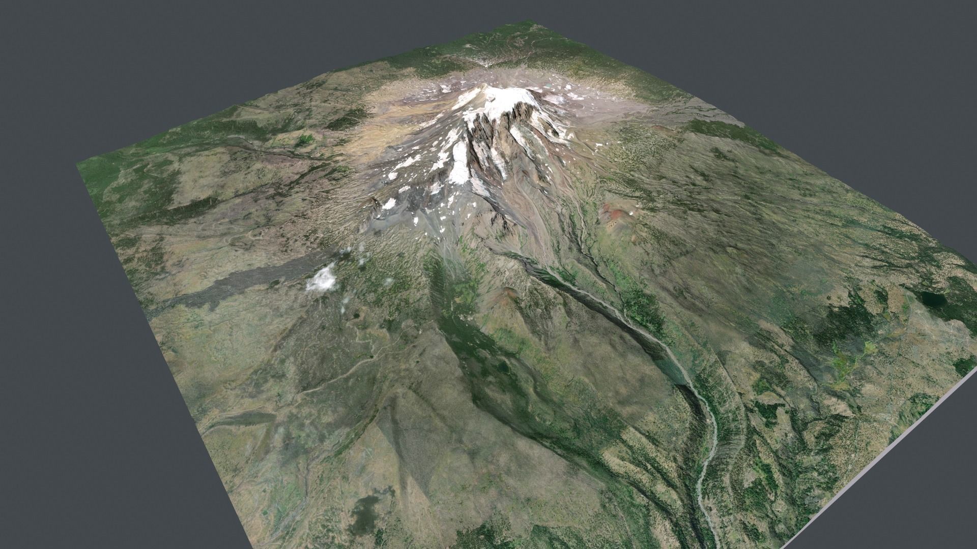 Mount Adams Wilderness 3D model | CGTrader