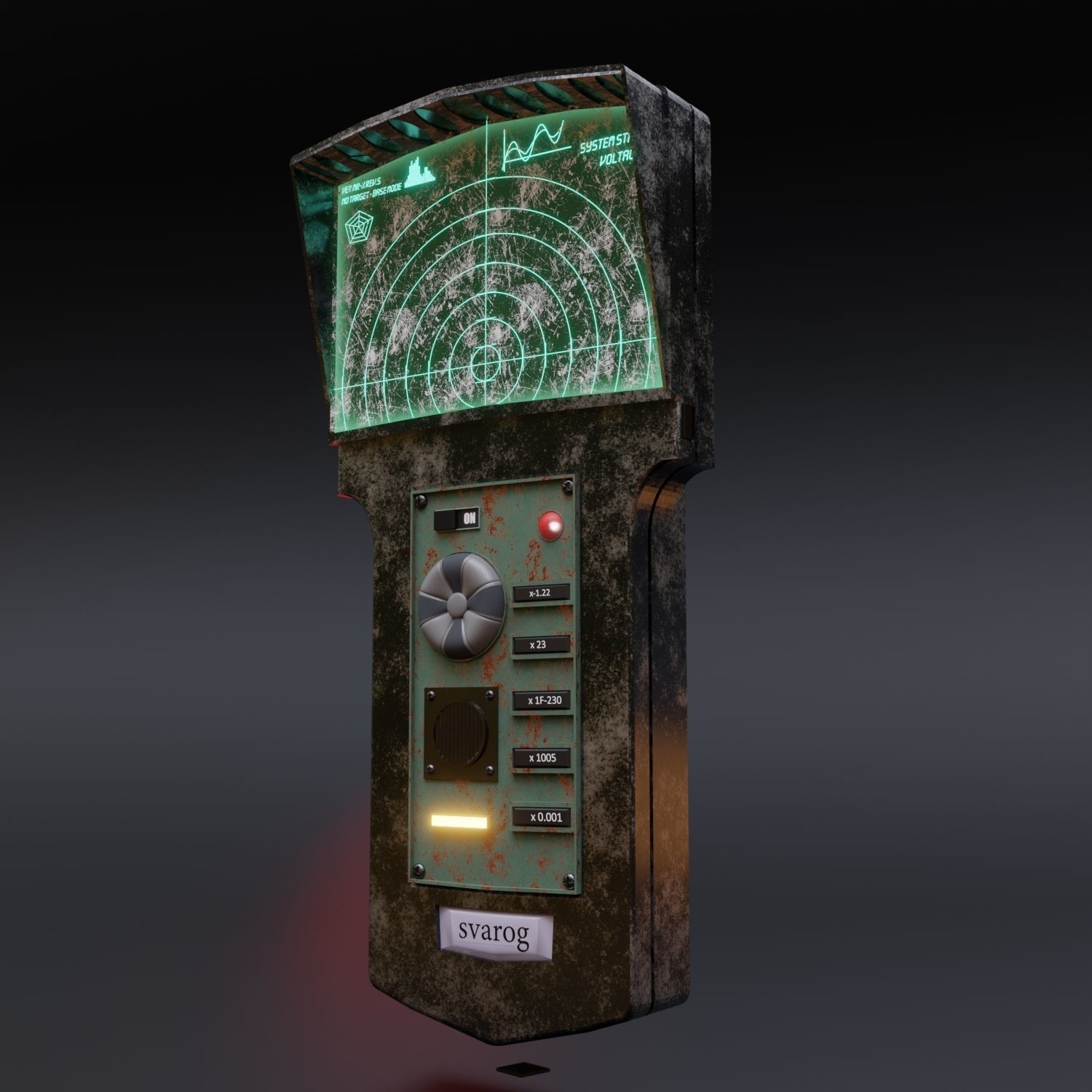 Svarog Detector From STALKER 3D model | CGTrader