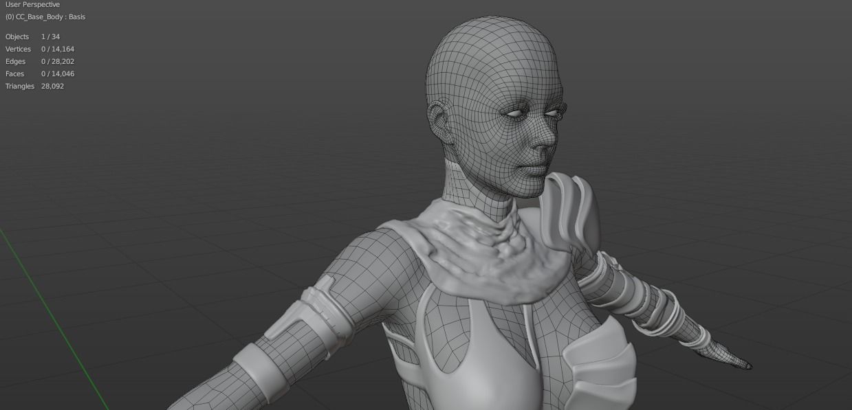 3D model Medieval Fantasy Female - Rogue VR / AR / low-poly | CGTrader