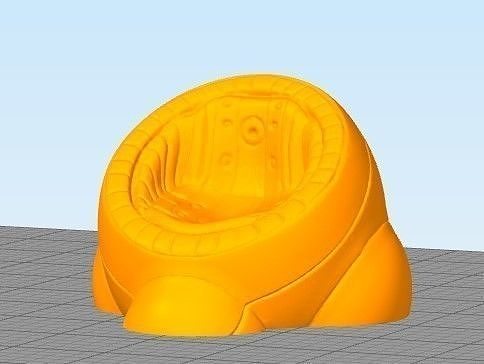 Yoda Jedi Council Chair 3D model 3D printable | CGTrader