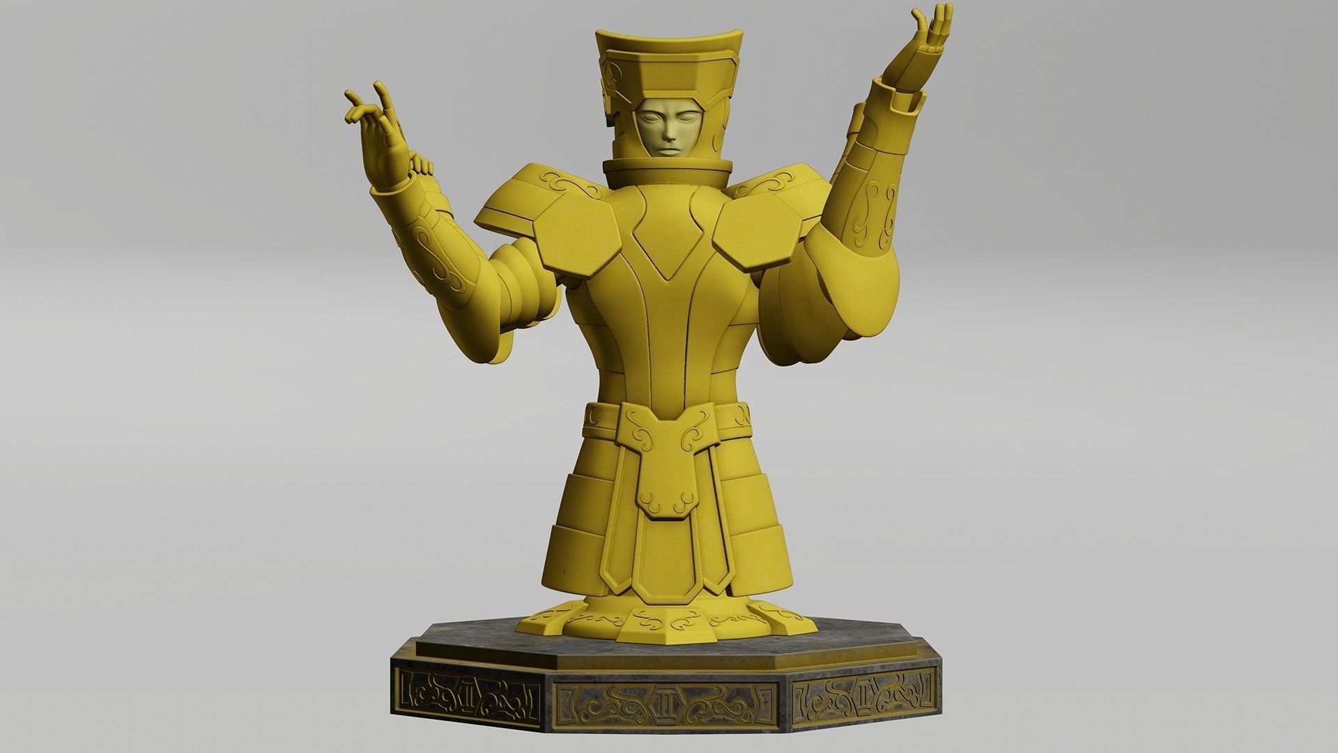 Gemini Cloth Miniature 3D model 3D printable | CGTrader
