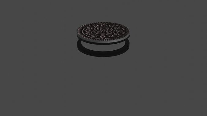 Oreo Model cookie free 3D model | CGTrader