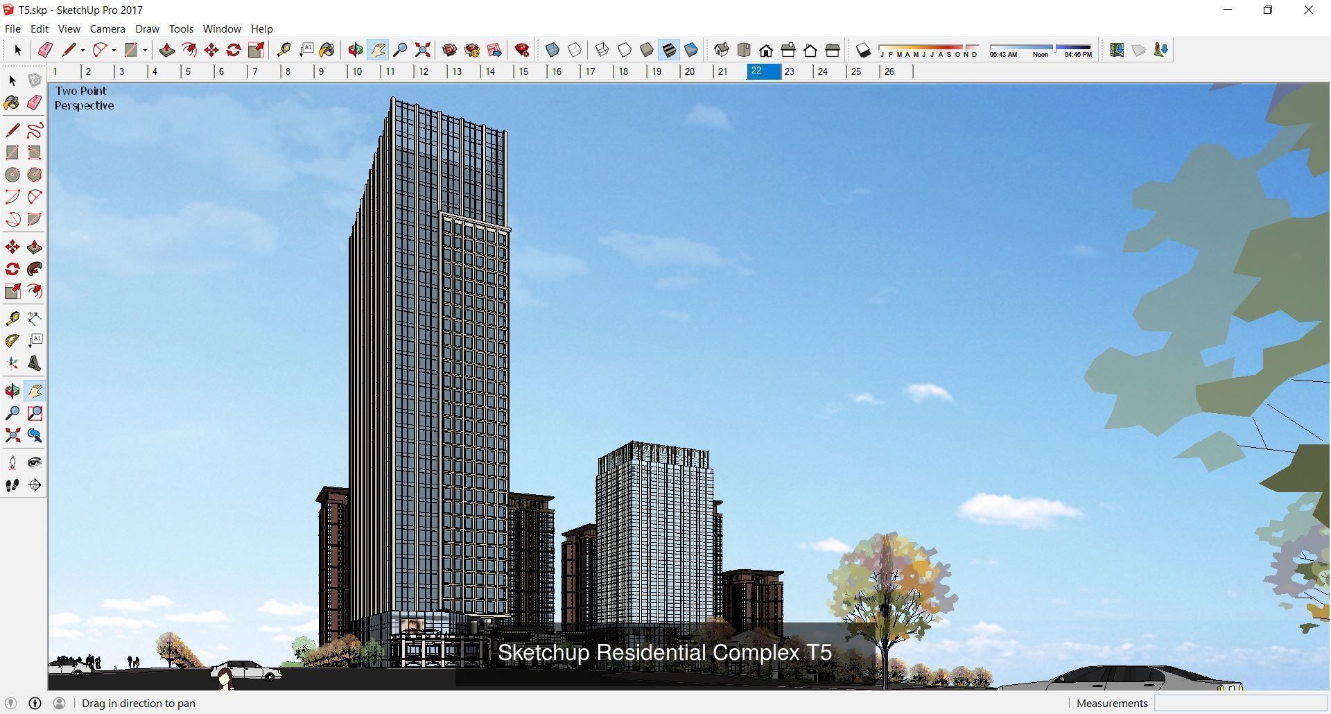 Collection 27 Sketchup Residential Complex models | CGTrader