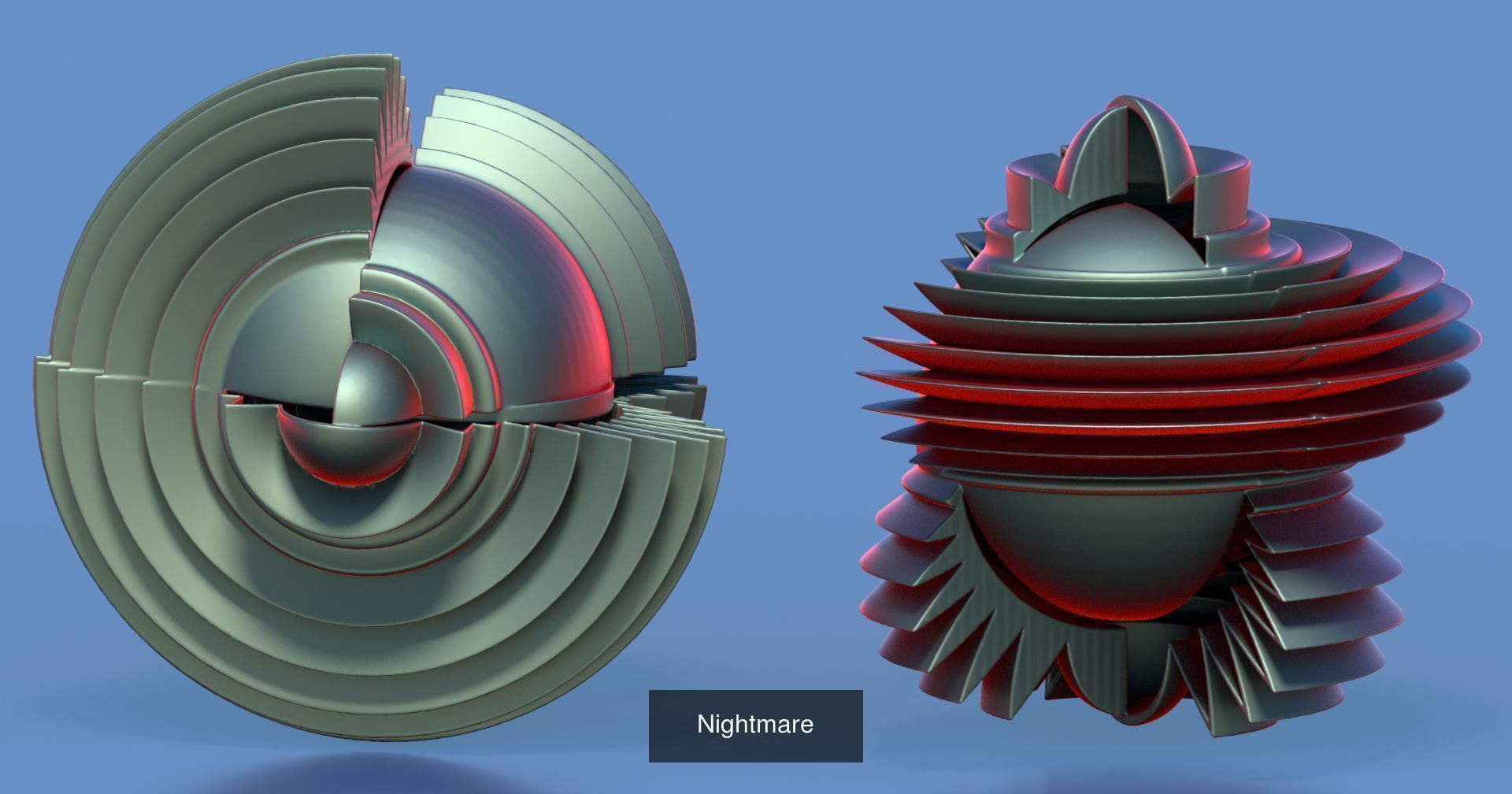 32 Abstract forms 3D Model Collection | CGTrader