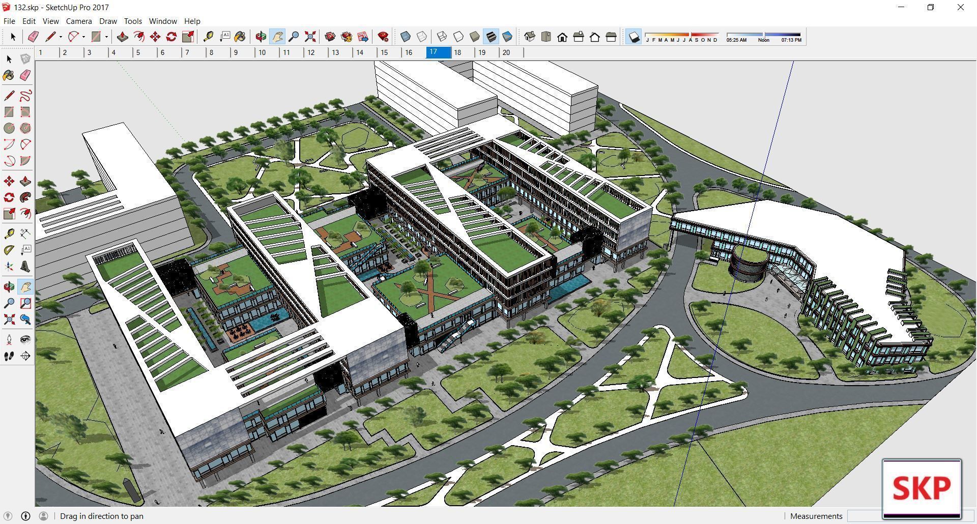 Sketchup School and University 132 3D model | CGTrader