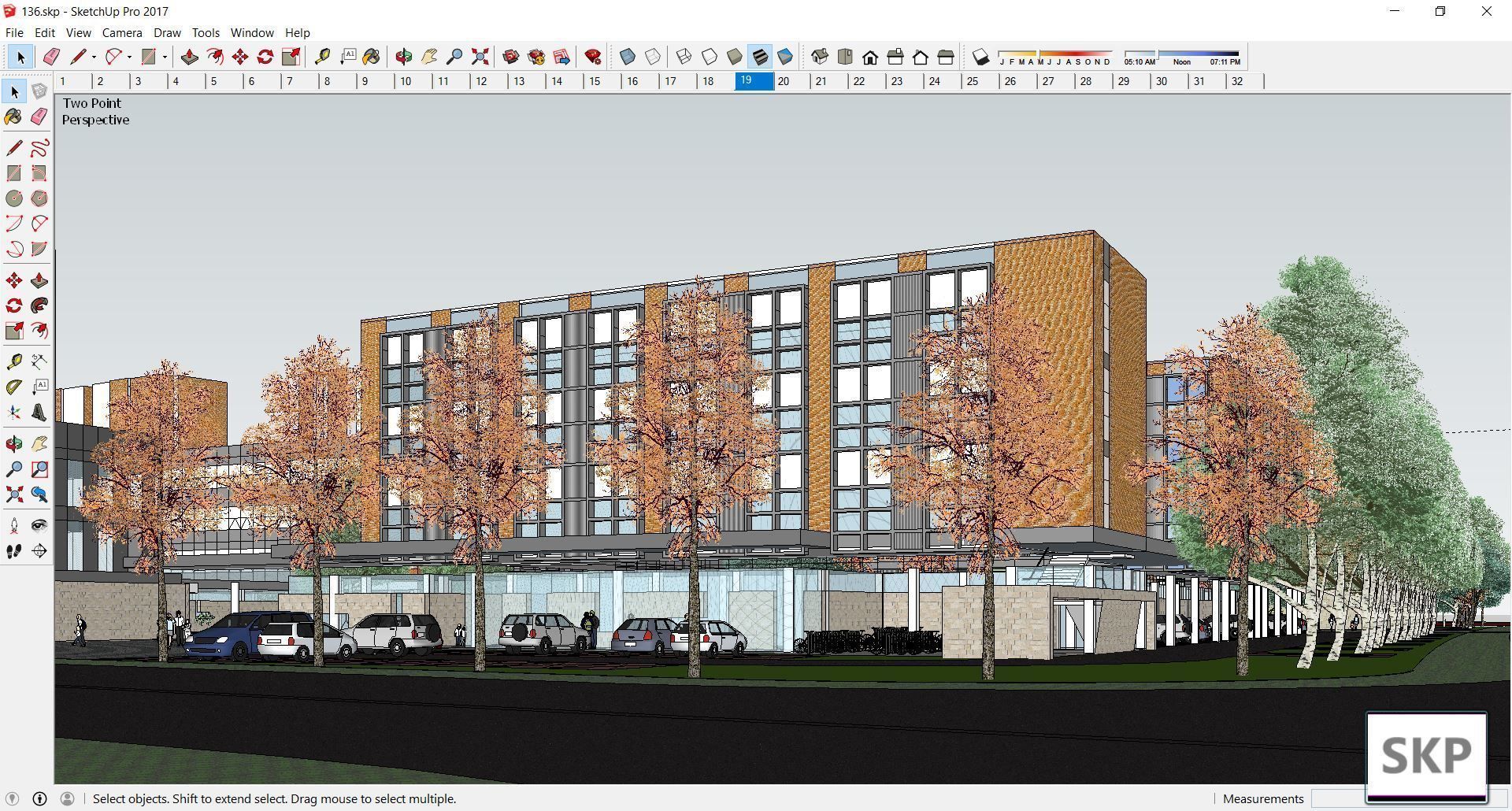 Sketchup School and University 136 3D model | CGTrader