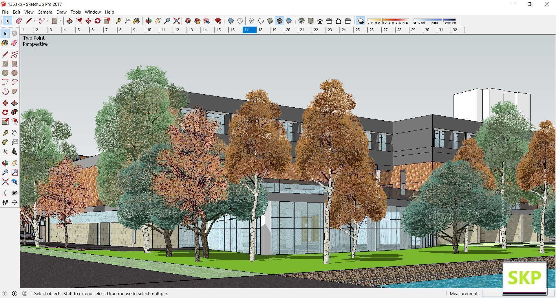 Sketchup School and University 136 3D model | CGTrader