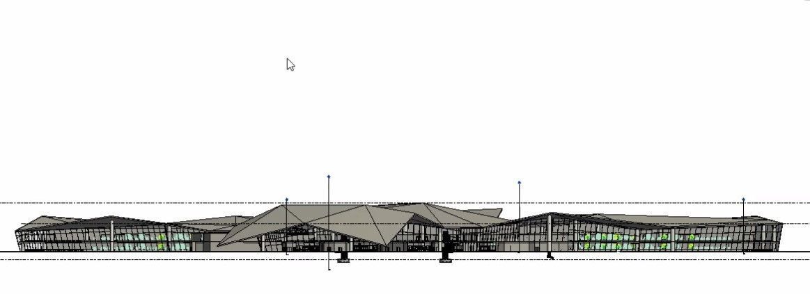 airport complete revit project 3D model | CGTrader