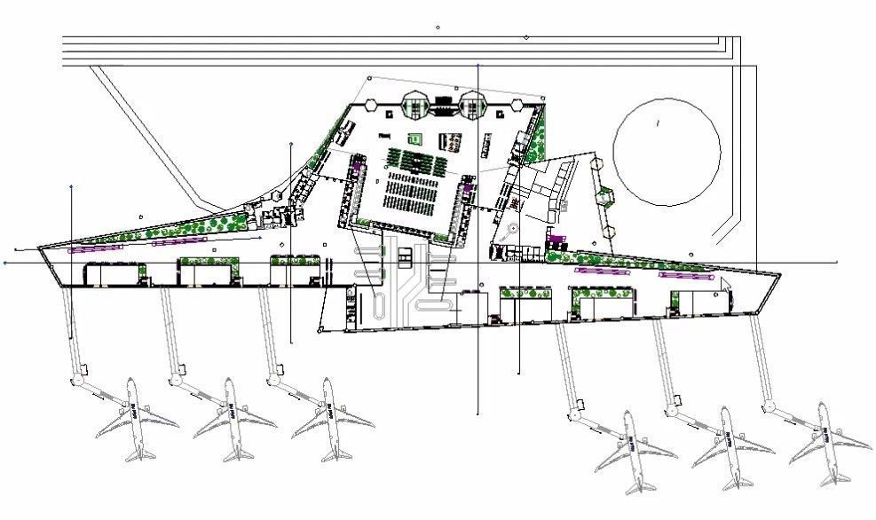 airport complete revit project 3D model | CGTrader