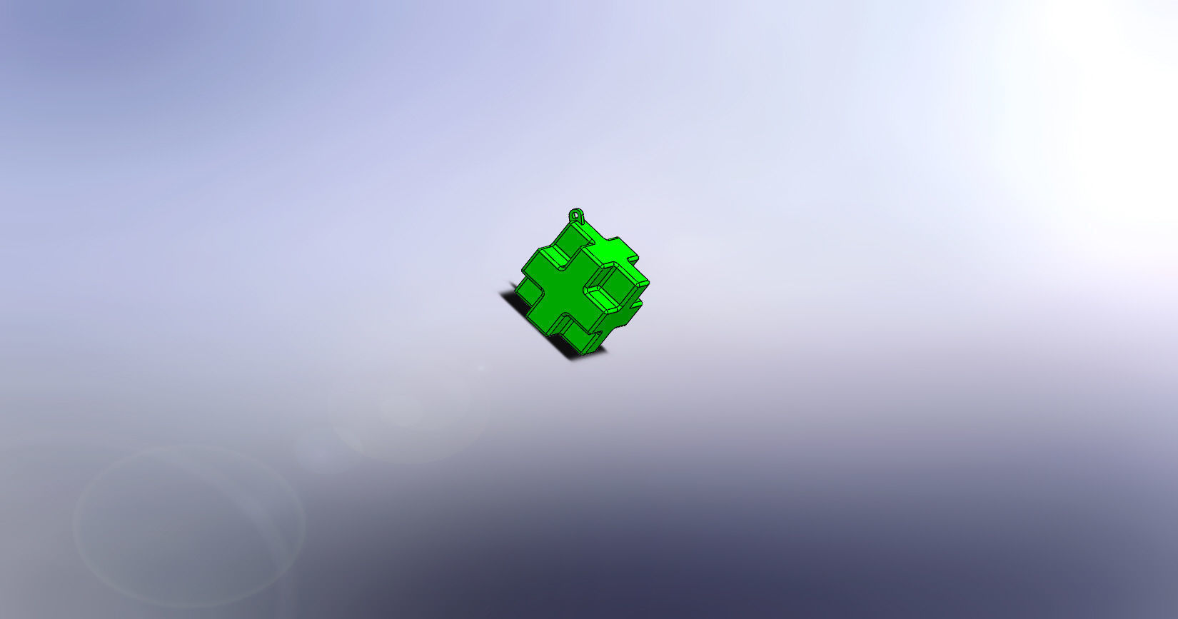 cube-cross 3D model 3D printable | CGTrader