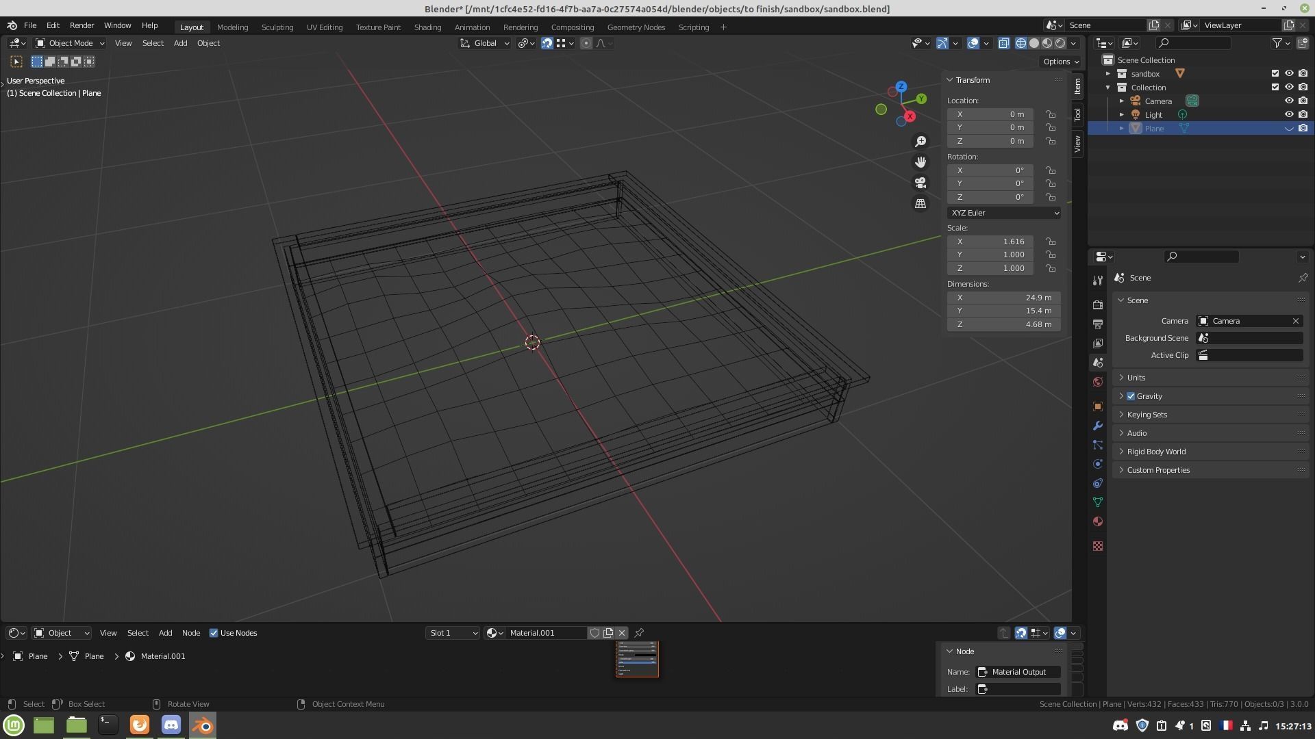 3D model Playground Sandbox VR / AR / low-poly | CGTrader