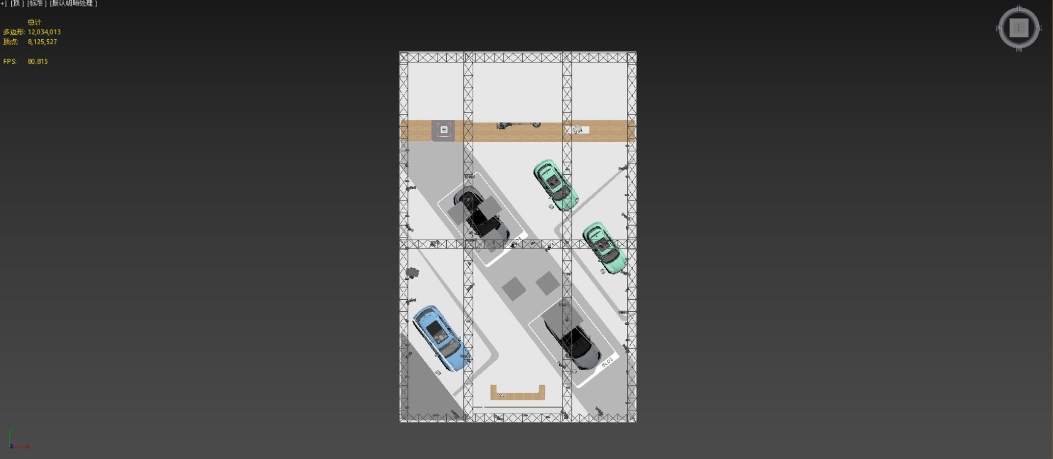 auto booth exhibition 3D model | CGTrader