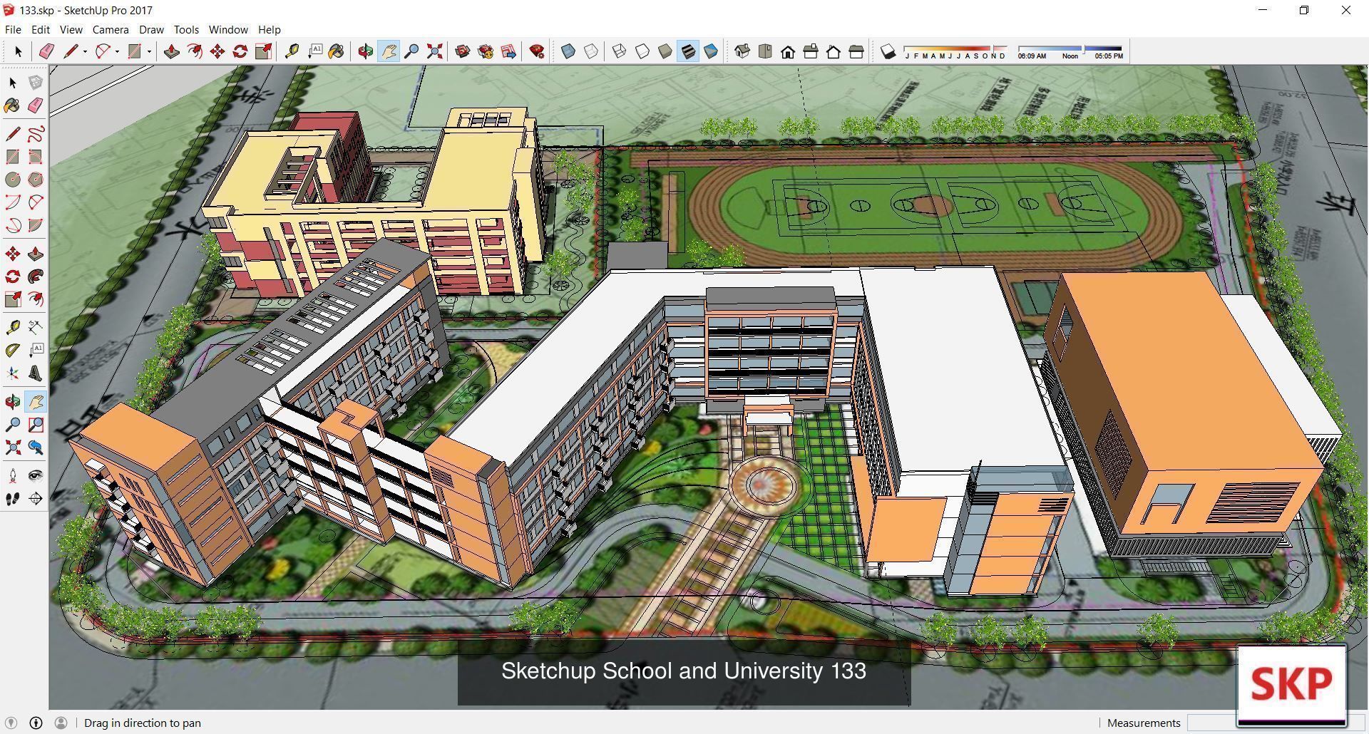 Collection 65 Sketchup School and University models | CGTrader