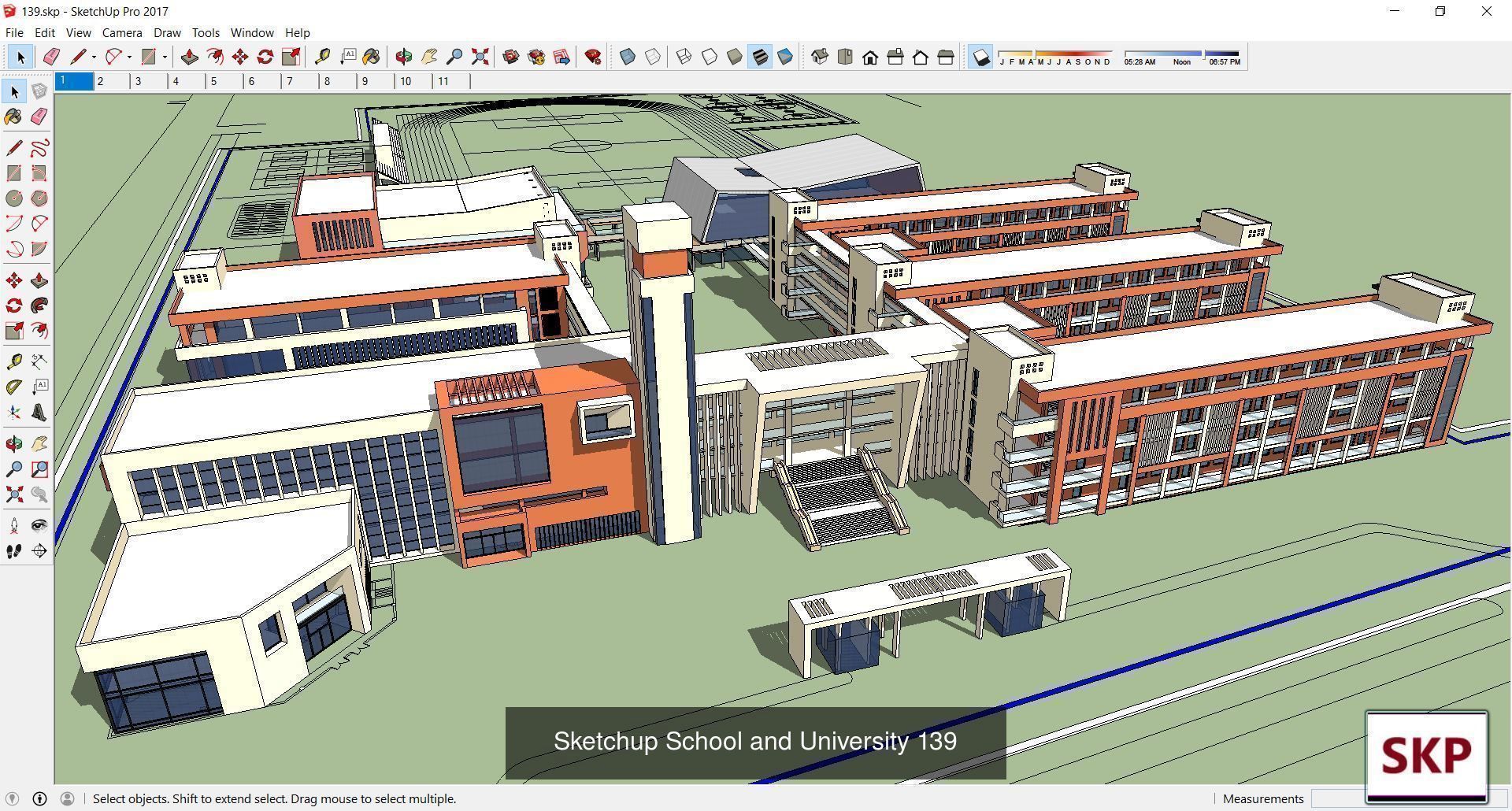 Collection 65 Sketchup School and University models | CGTrader