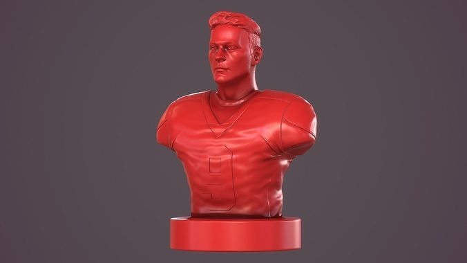 Joe Burrow 3D model 3D printable | CGTrader