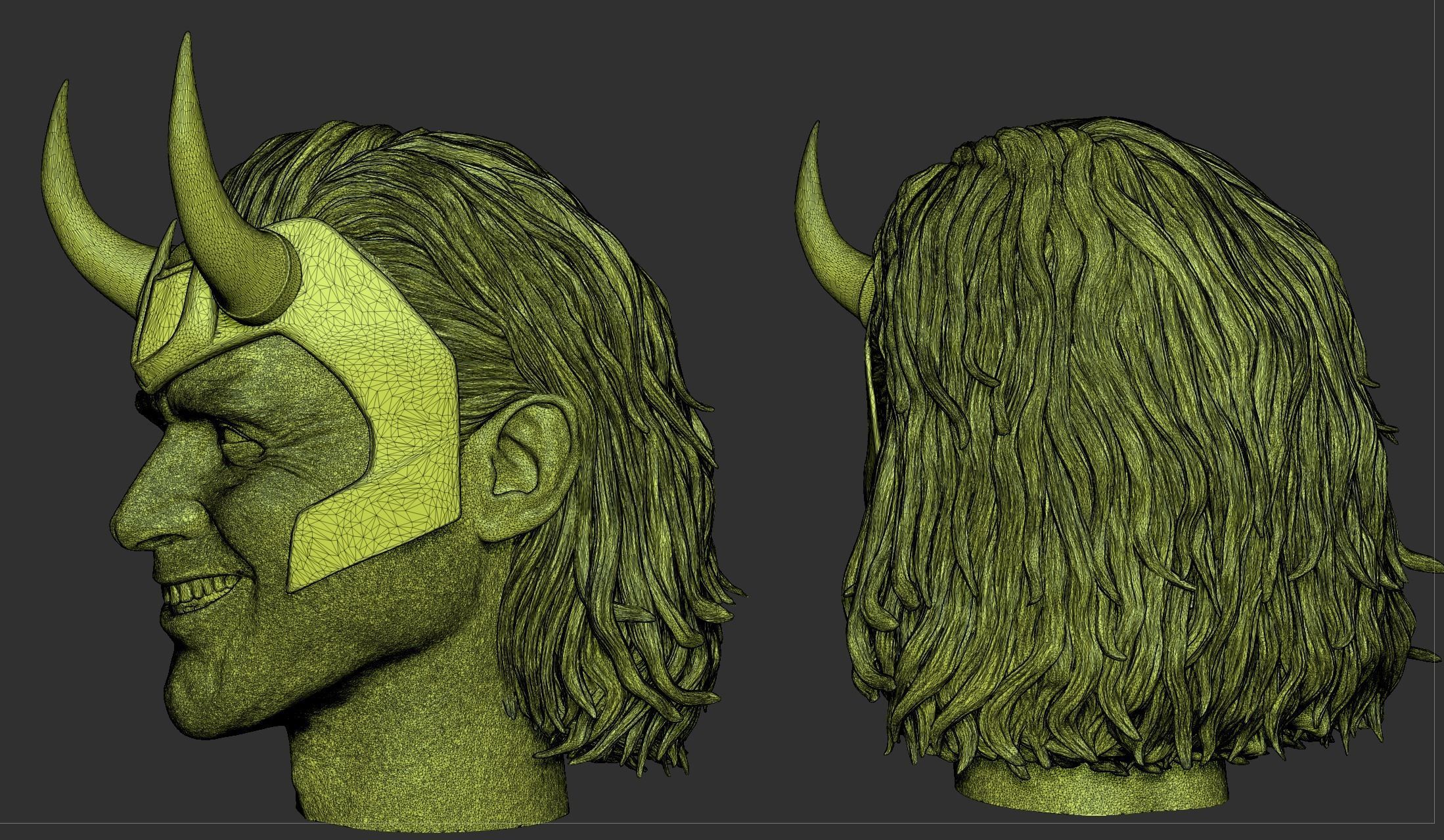 Tom Hiddleston- Loki Head 3D model 3D printable | CGTrader