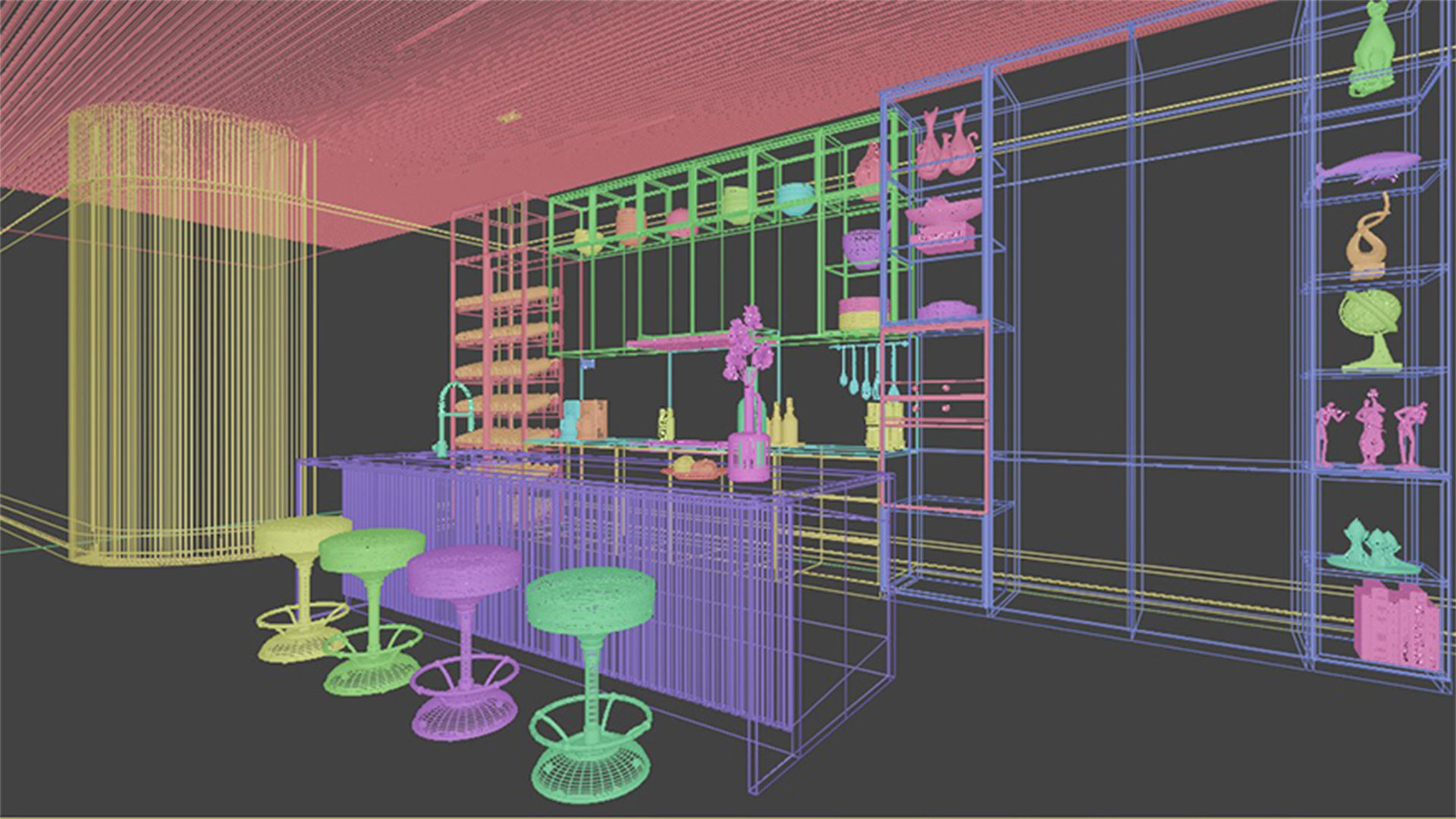 Kitchen Contemporer Style Blender - Fbx - Obj 3D model | CGTrader