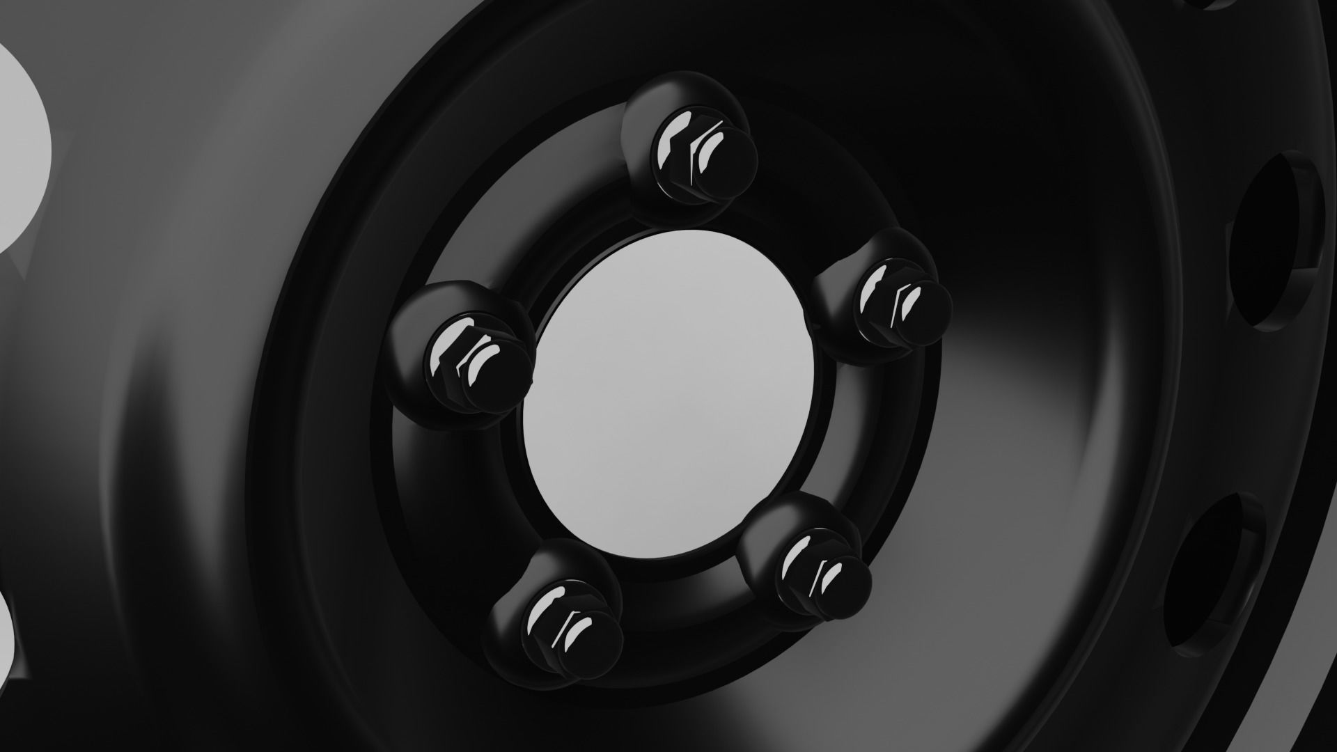 Steel Wheel 3D model | CGTrader