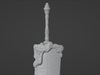 Radahn Sword - Starscourge Greatsword 3D Model -Elden Ring 3D model 3D ...