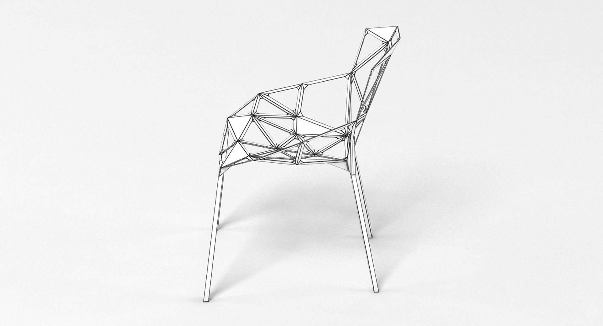 Konstantin Grcic Chair One 3D model | CGTrader
