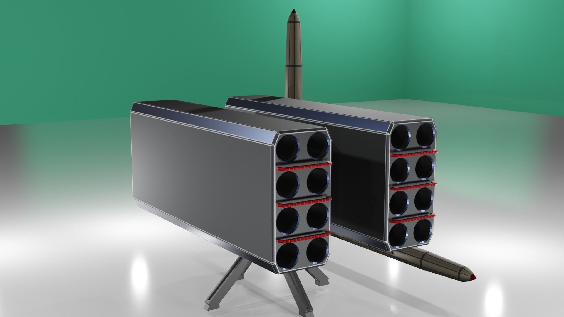 3D model Rocket launcher VR / AR / low-poly | CGTrader