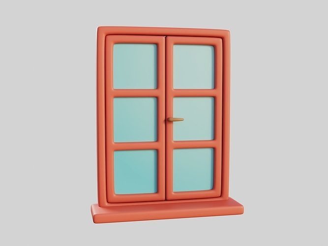 House Window Cartoon