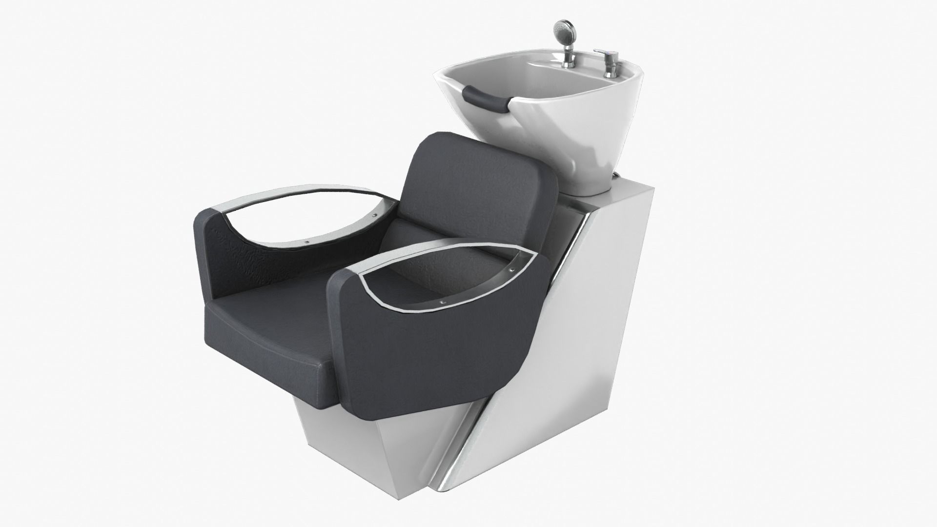 3D model Hair Washing Chair VR / AR / low-poly | CGTrader