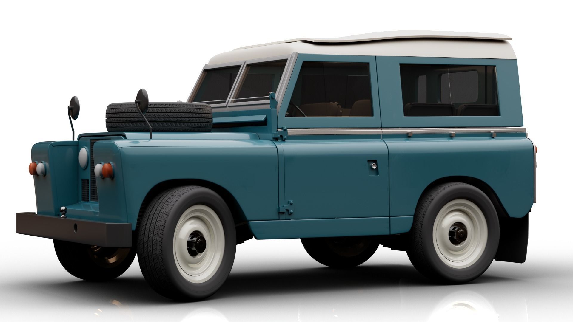 Land Rover car 3D model | CGTrader