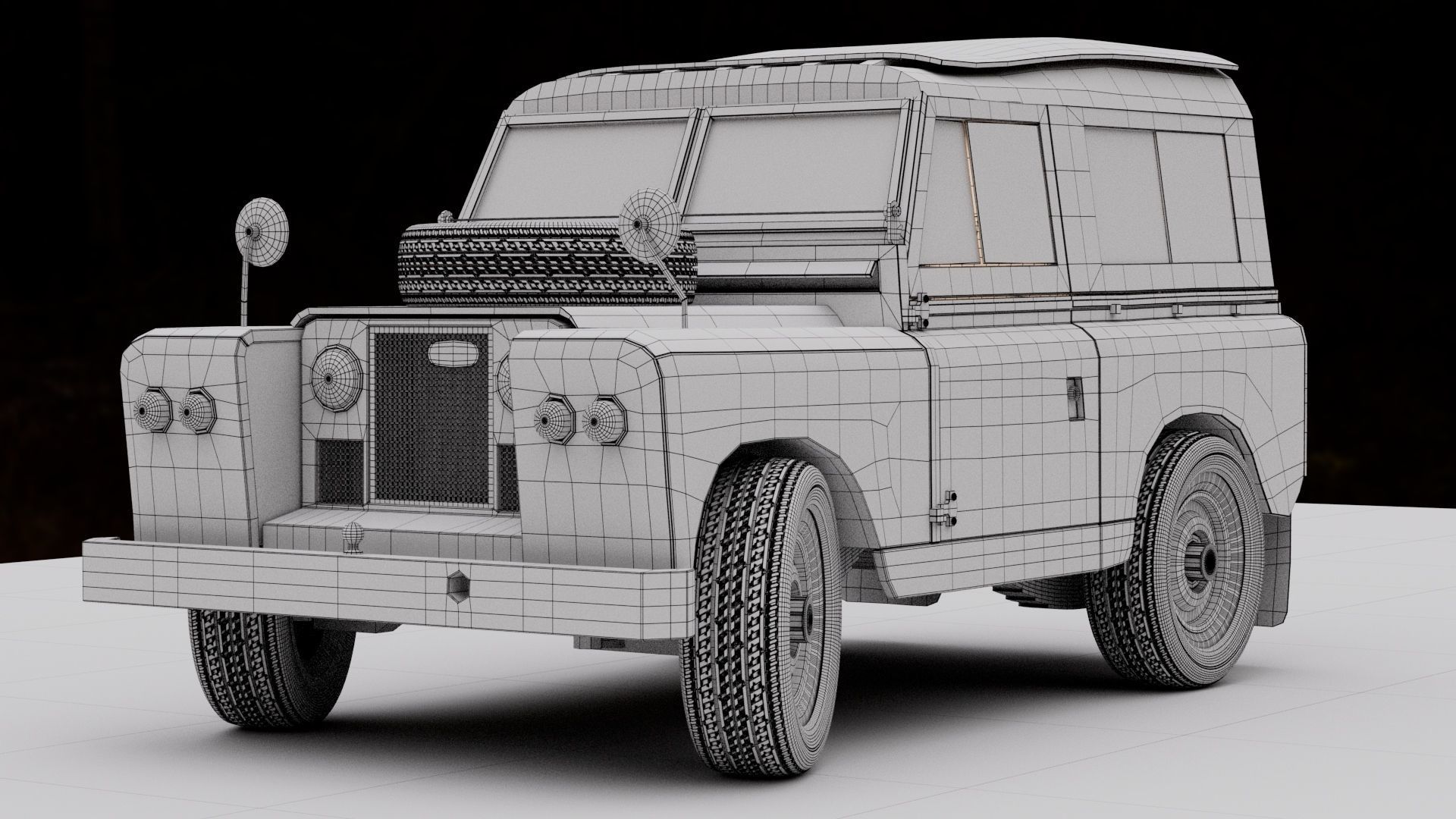 Land Rover car 3D model | CGTrader