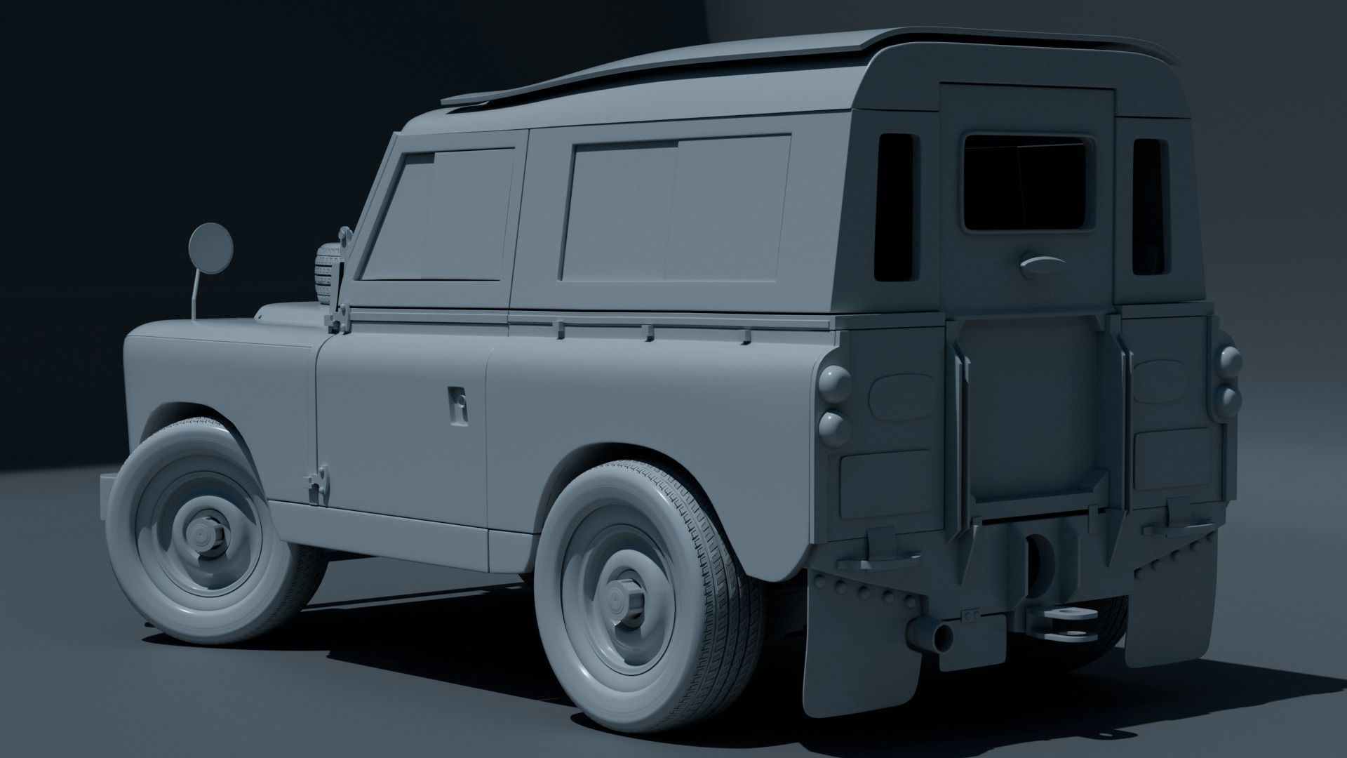 Land Rover car 3D model | CGTrader