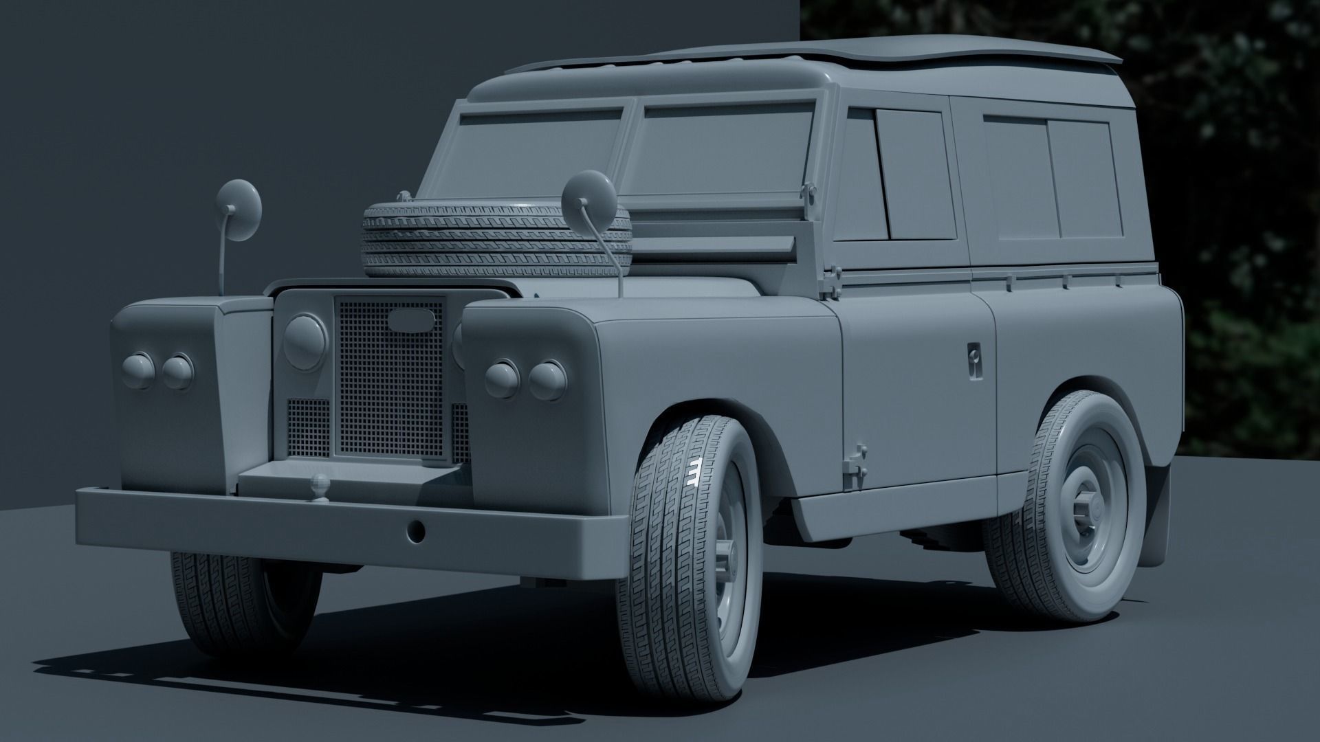 Land Rover car 3D model | CGTrader