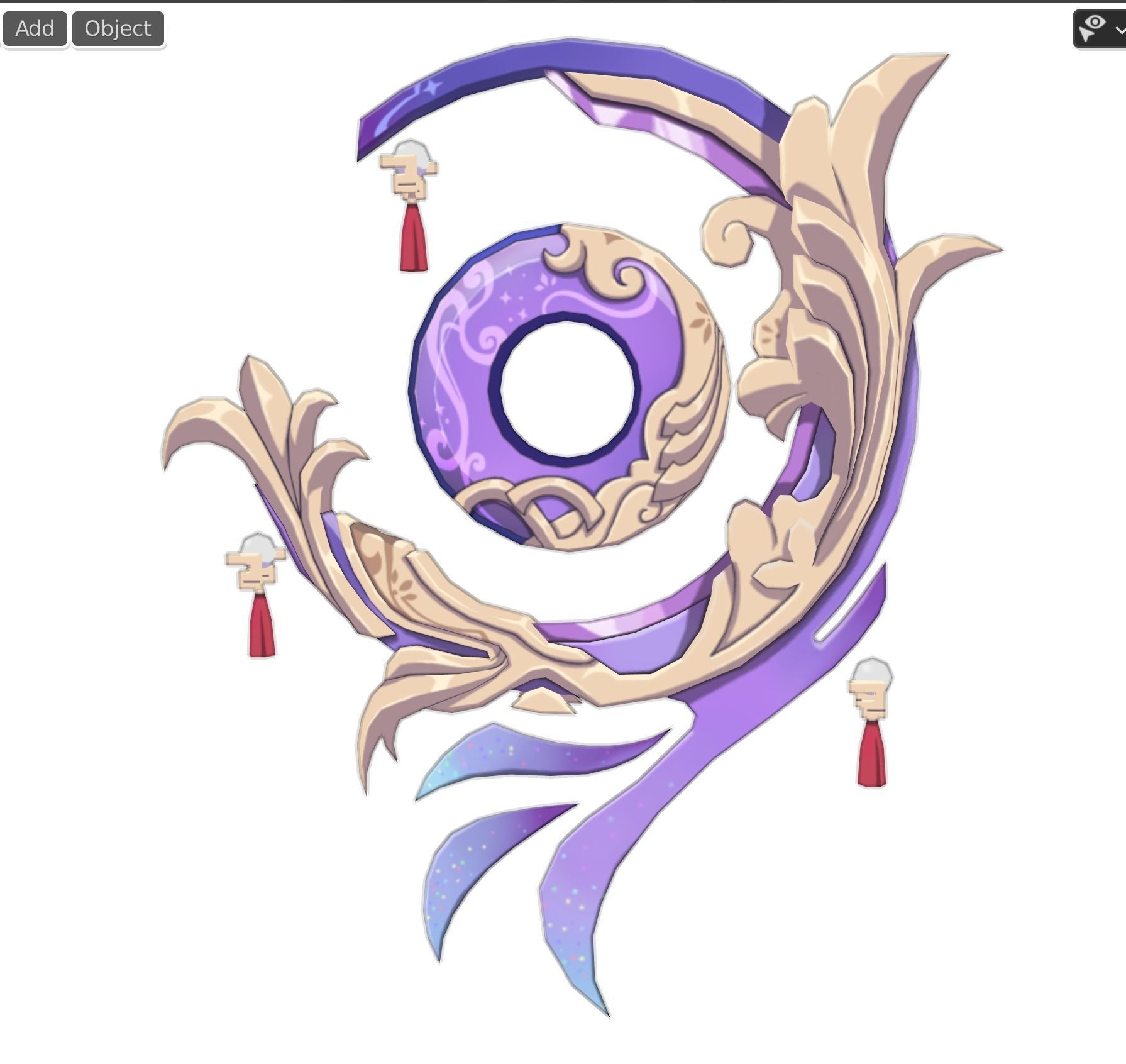 Genshin Impact - Everlasting MoonGlow 3D Model 3D model 3D printable ...