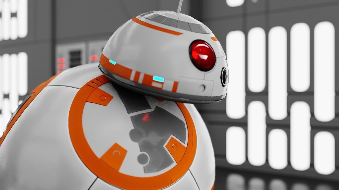BB8 Scene rigged - animated character 3D model animated rigged | CGTrader