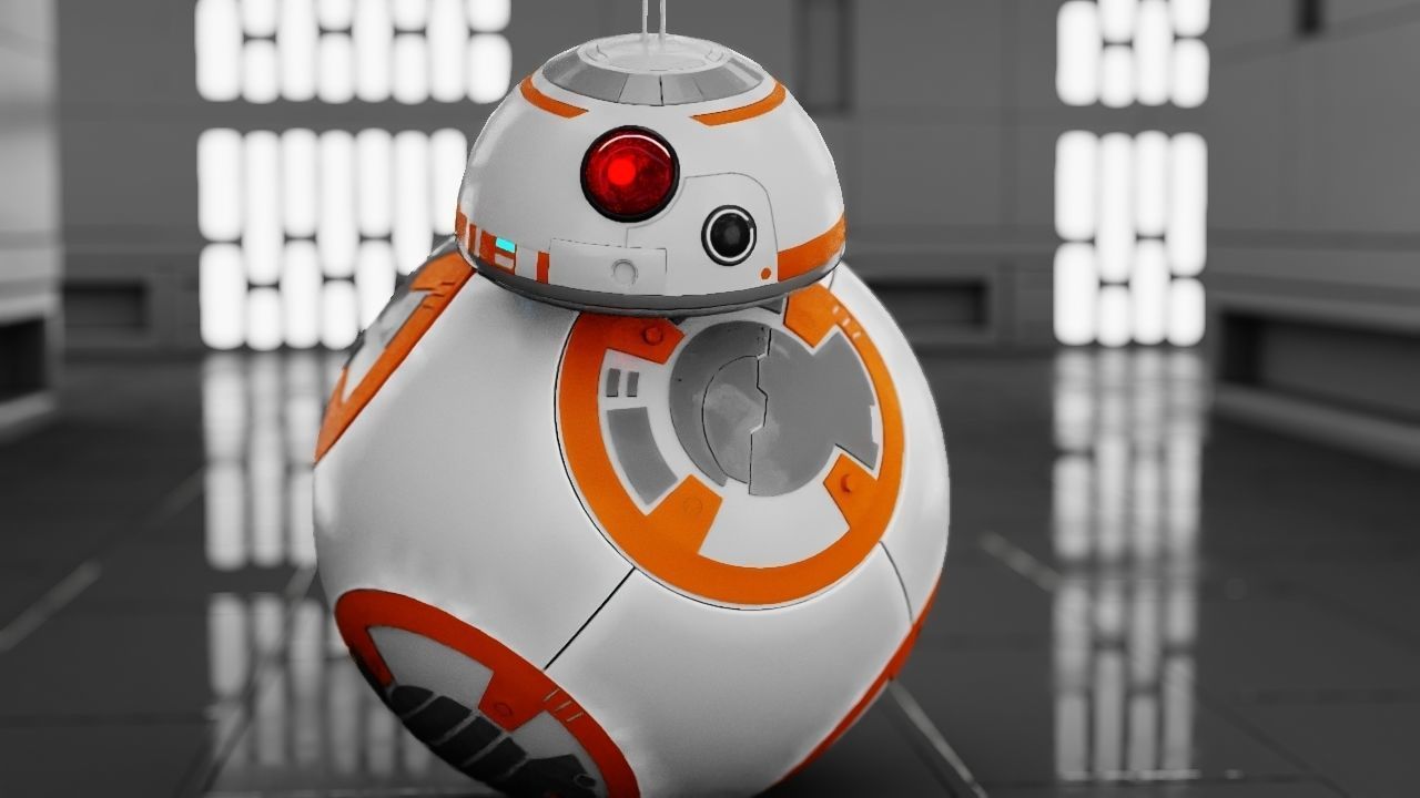 BB8 Scene rigged - animated character 3D model animated rigged | CGTrader