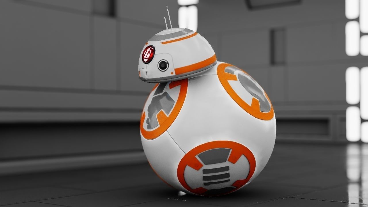 BB8 Scene rigged - animated character 3D model animated rigged | CGTrader