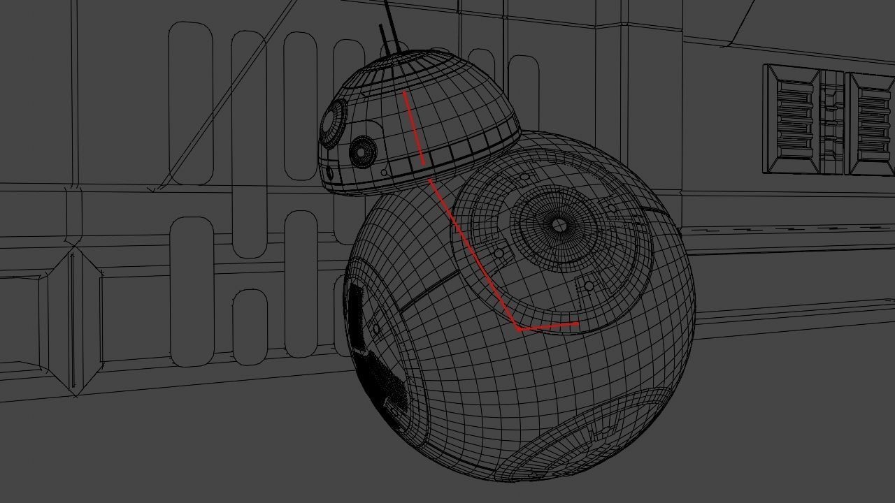 BB8 Scene rigged - animated character 3D model animated rigged | CGTrader