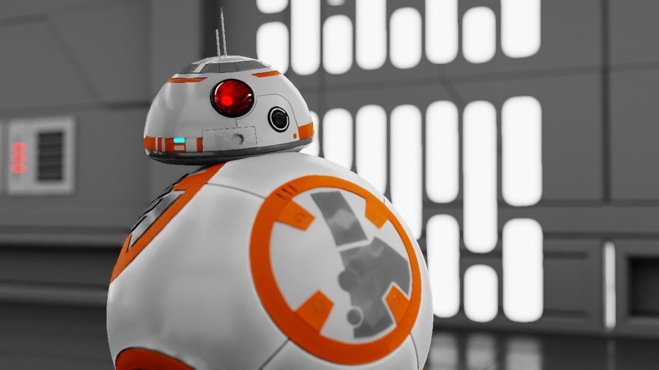 BB8 Scene rigged - animated character 3D model animated rigged | CGTrader