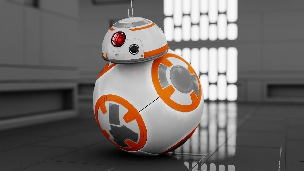 BB8 Scene rigged - animated character 3D model animated rigged | CGTrader
