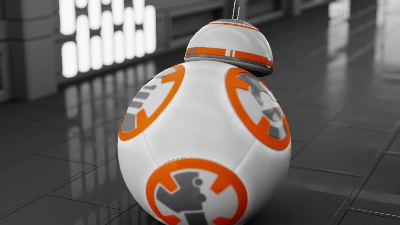 BB8 Scene rigged - animated character 3D model animated rigged | CGTrader