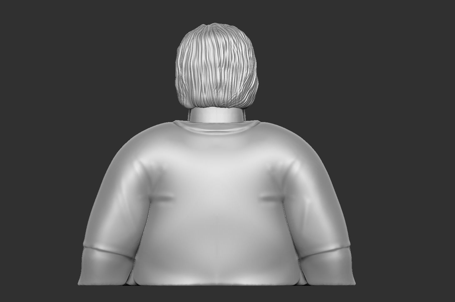 FAT and OLD woman 3D model 3D printable | CGTrader